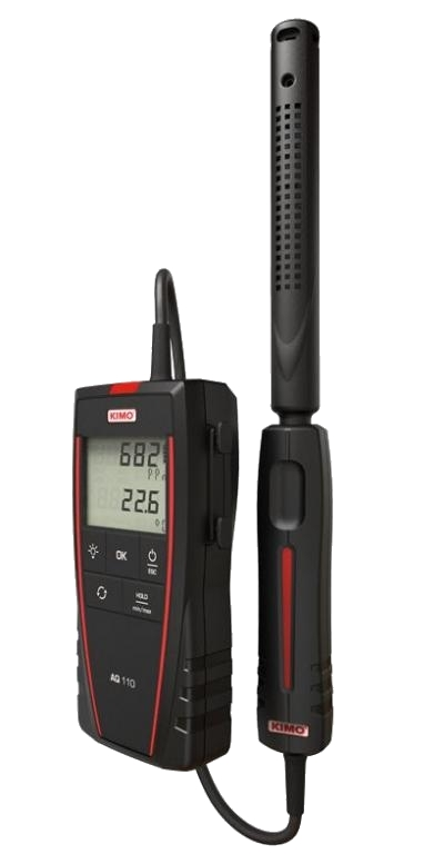 Detektor oxidu uhličitého KIMO AQ110 | Meratex - měřící technika