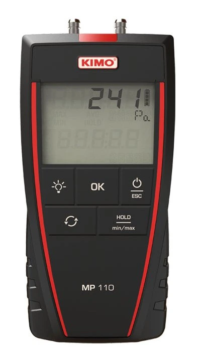 Digitální mikromanometr KIMO MP110 - bez kalibrace | Meratex - měřící ...